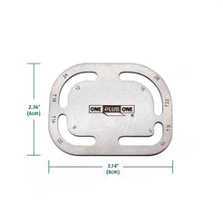 304 Stainless Steel Round Corner Ruler